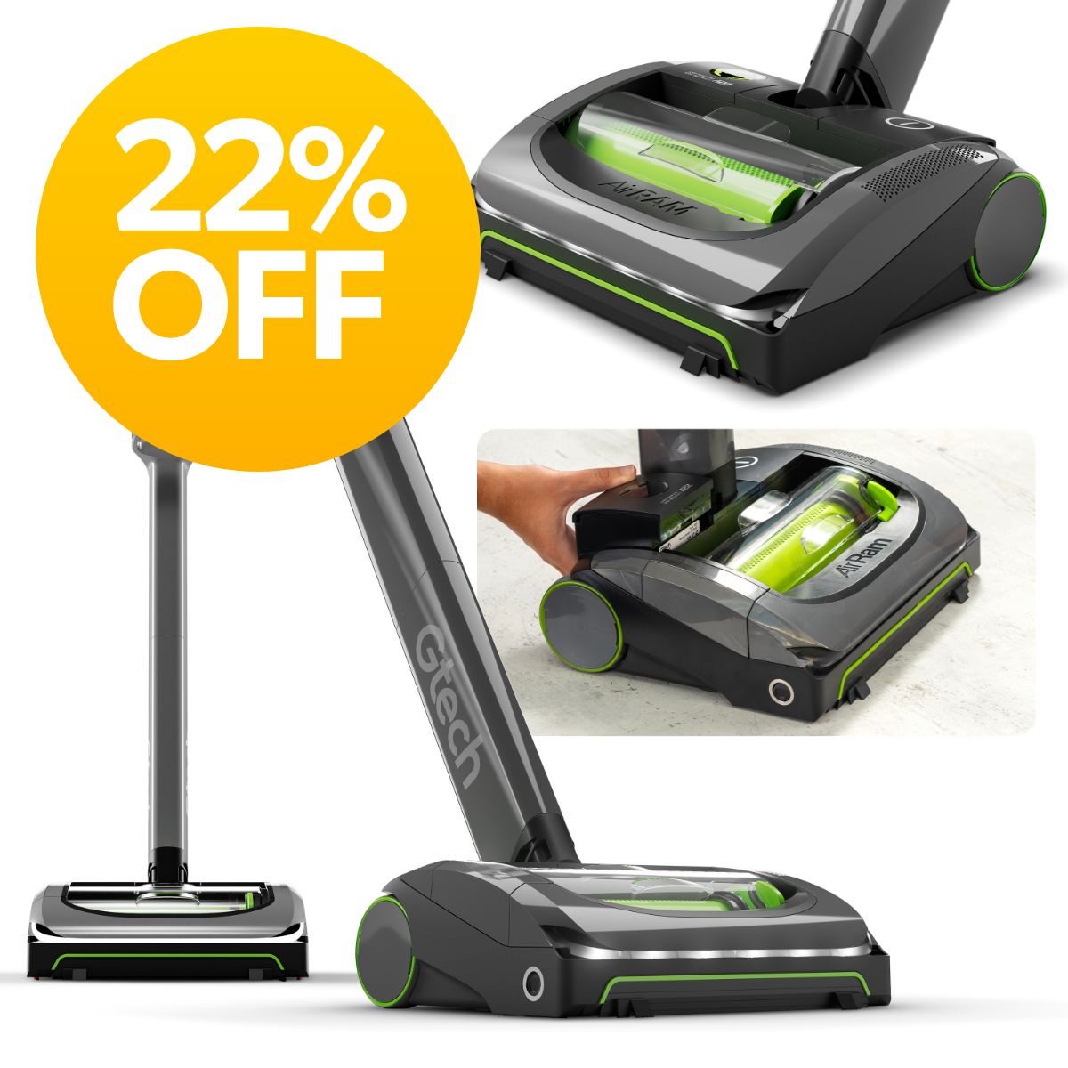 Cordless Vacuum Cleaners – Gtech USA