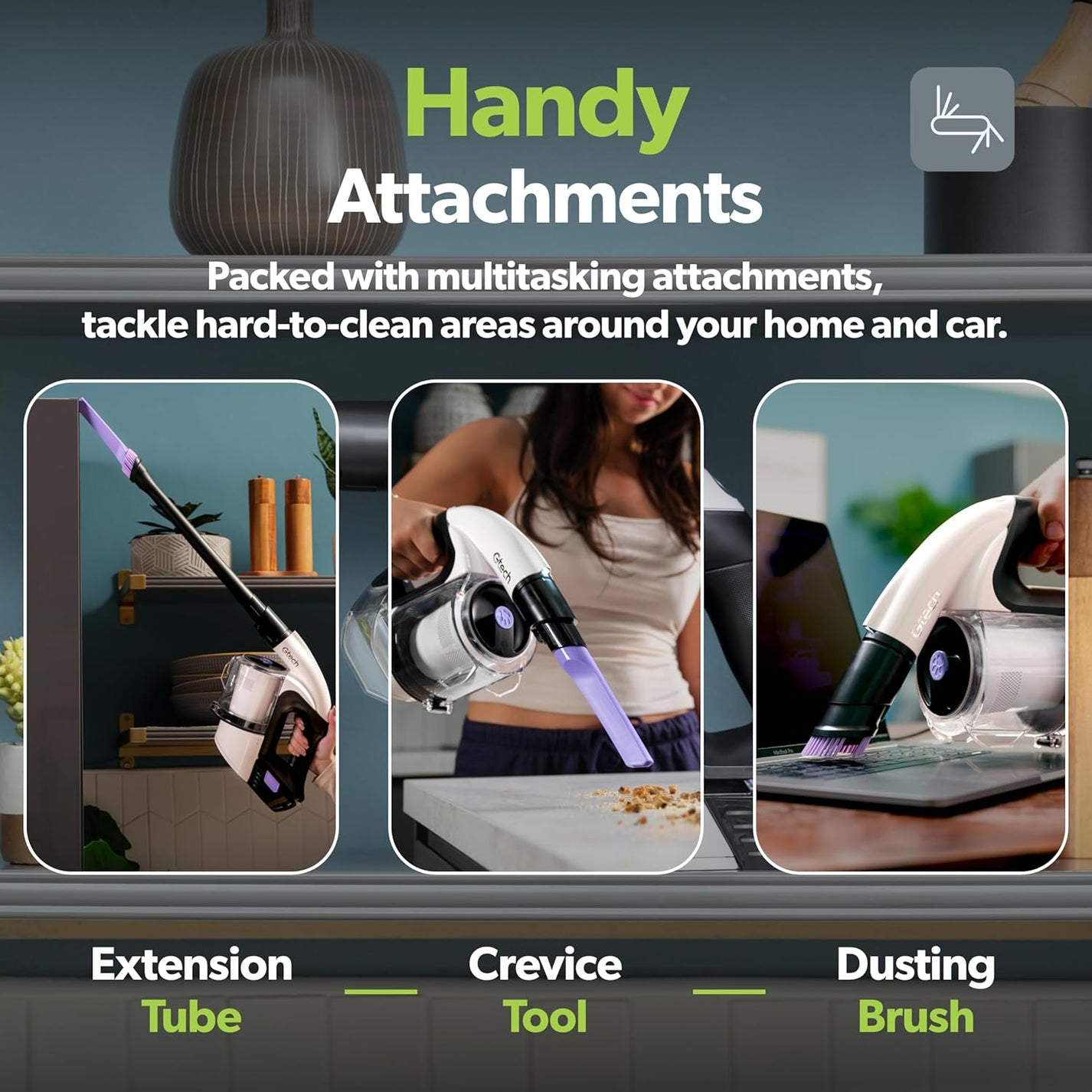 Multi Platinum Cordless Handheld Vacuum – Gtech USA